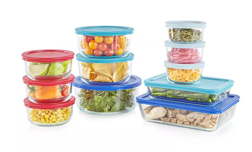 Pyrex 22-pc. Glass Food Storage Set - Dealsandcouponsonline