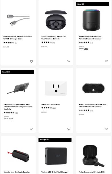 75% OFF ELECTRONICS Accessories @ VERIZON!! - Dealsandcouponsonline