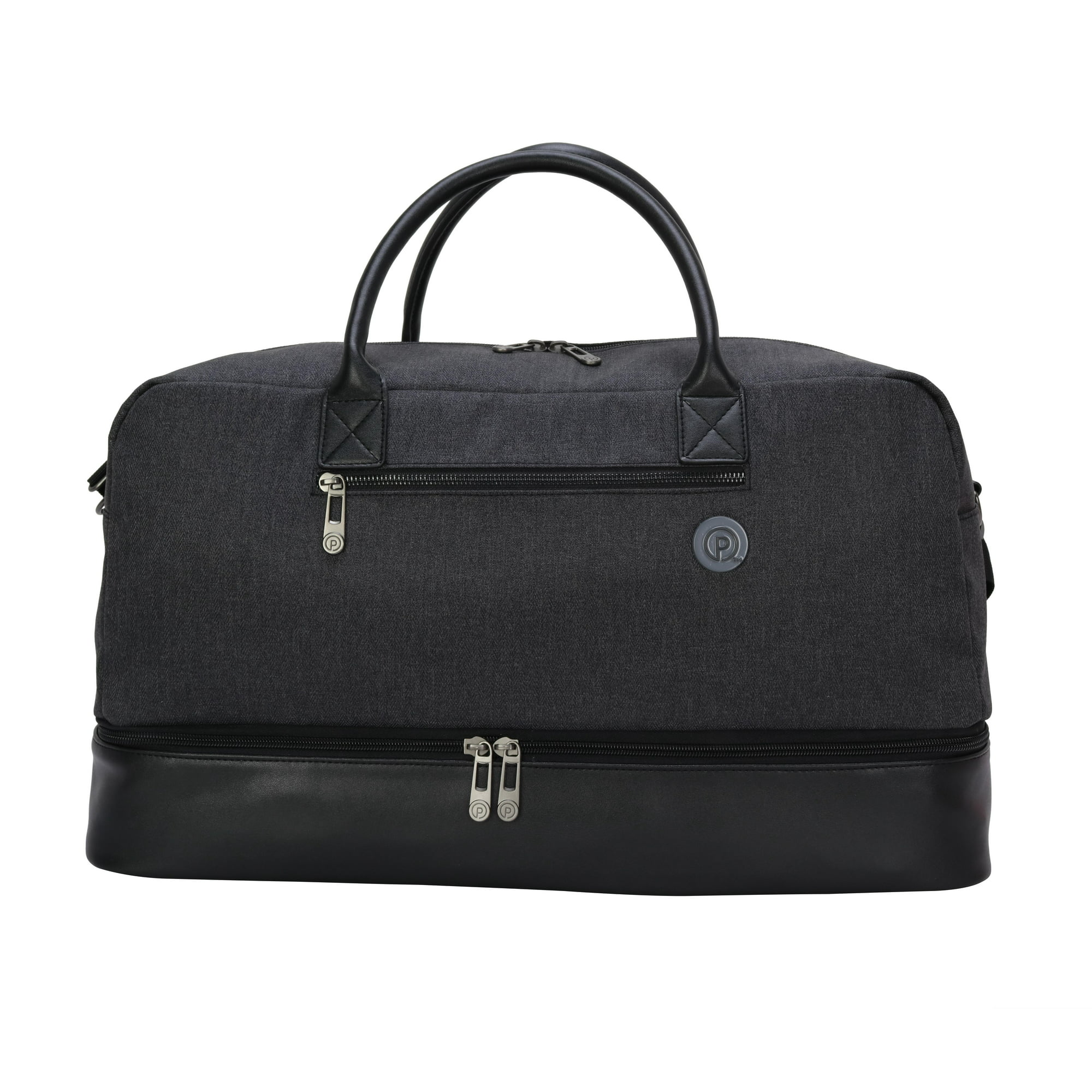 Protege 21 In Drop-Bottom Weekender Travel Duffel Bag, Charcoal ...