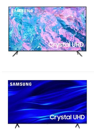 Samsung – 65” Class CU7000 Crystal UHD 4K Smart Tizen TV ...