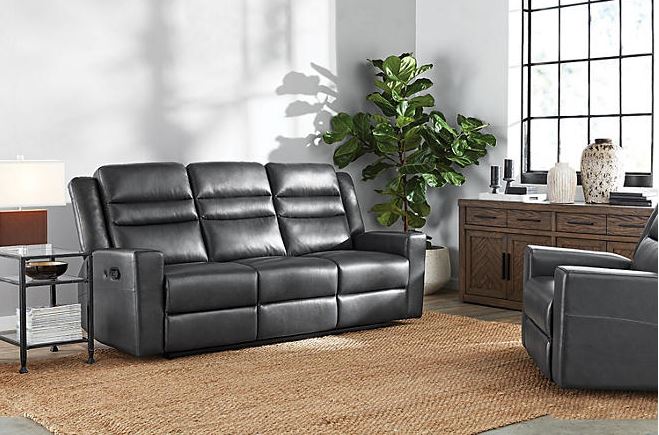 Member’s Mark Easton Leather Recliner Sofa - Dealsandcouponsonline