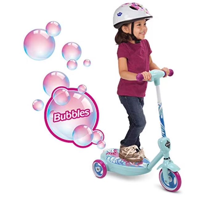 Huffy 18037P 6V 2 in 1 Bubble Scooter (Mermaid) Toy, Pink ...
