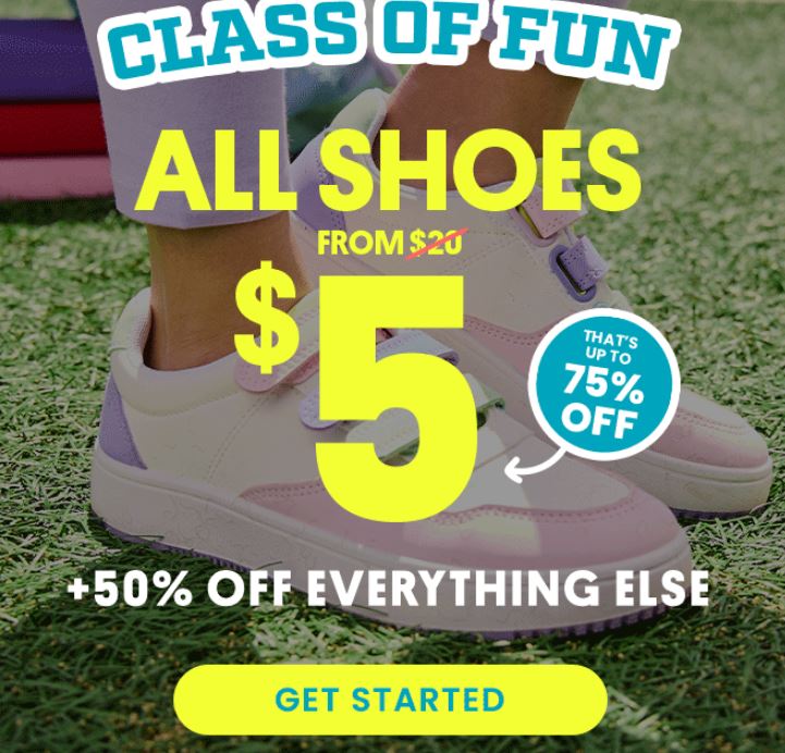 Fabletics Kids $5 shoe deal is back! - Dealsandcouponsonline