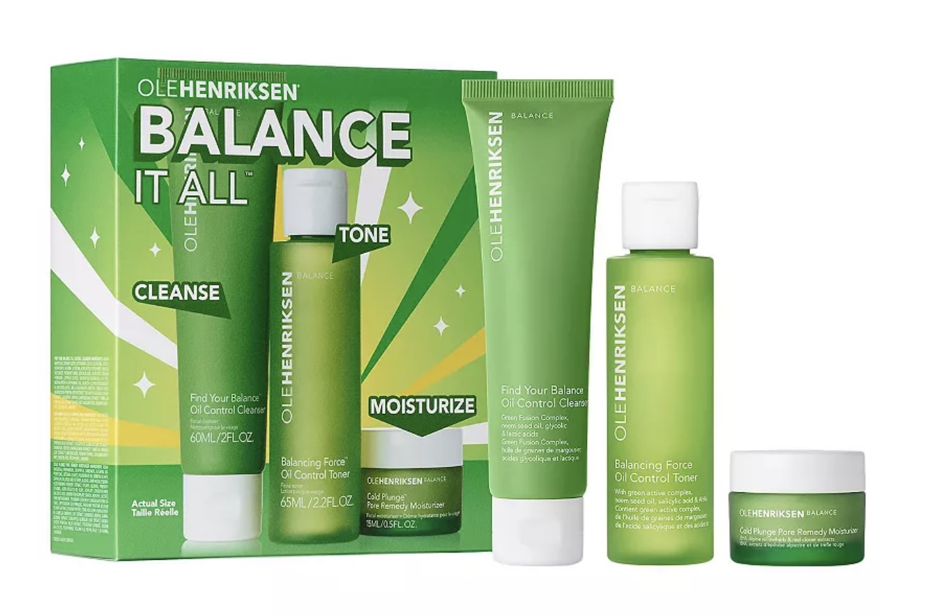 OLEHENRIKSEN Balance It All Oil Control & Pore-Refining Set ...