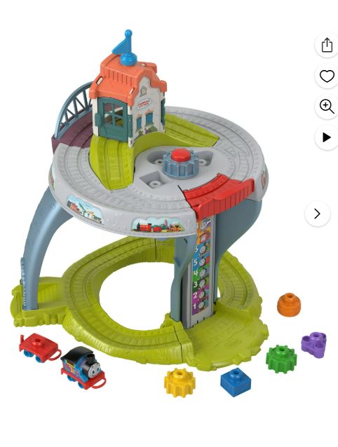 Thomas & Friends My First Train Table Toddler Toy with Track & Fine ...